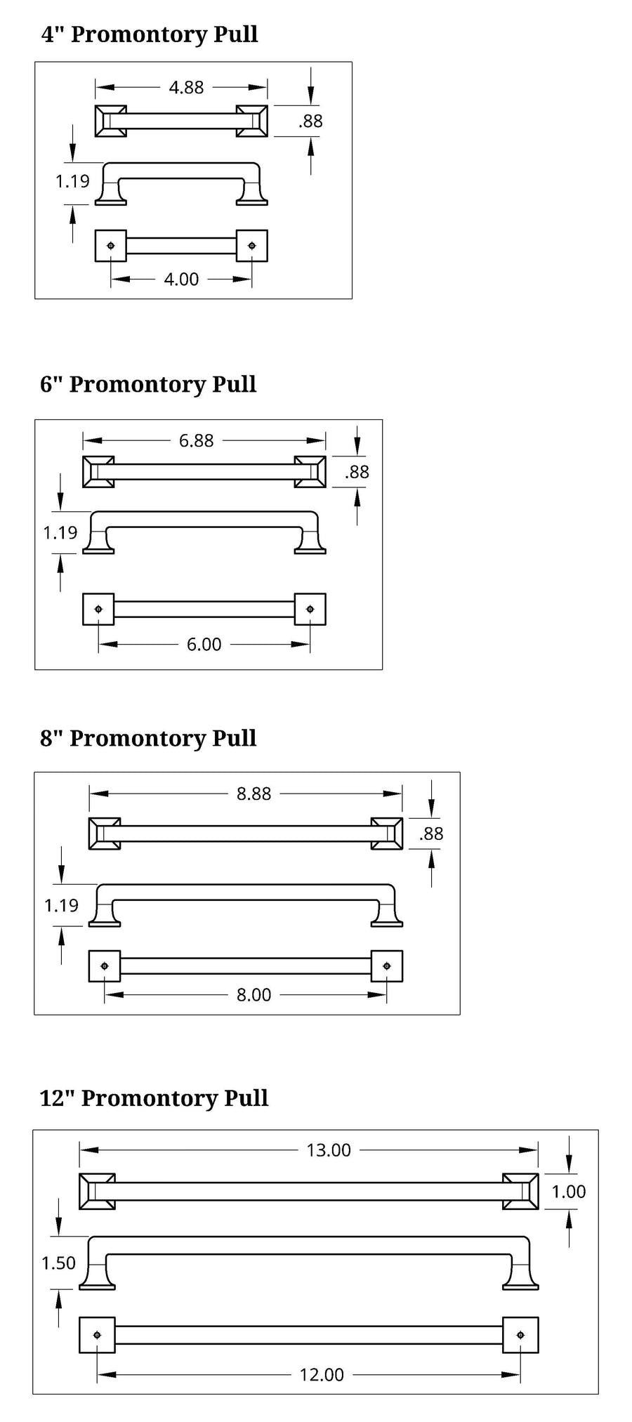 Promontory Pull – TraditionHardware