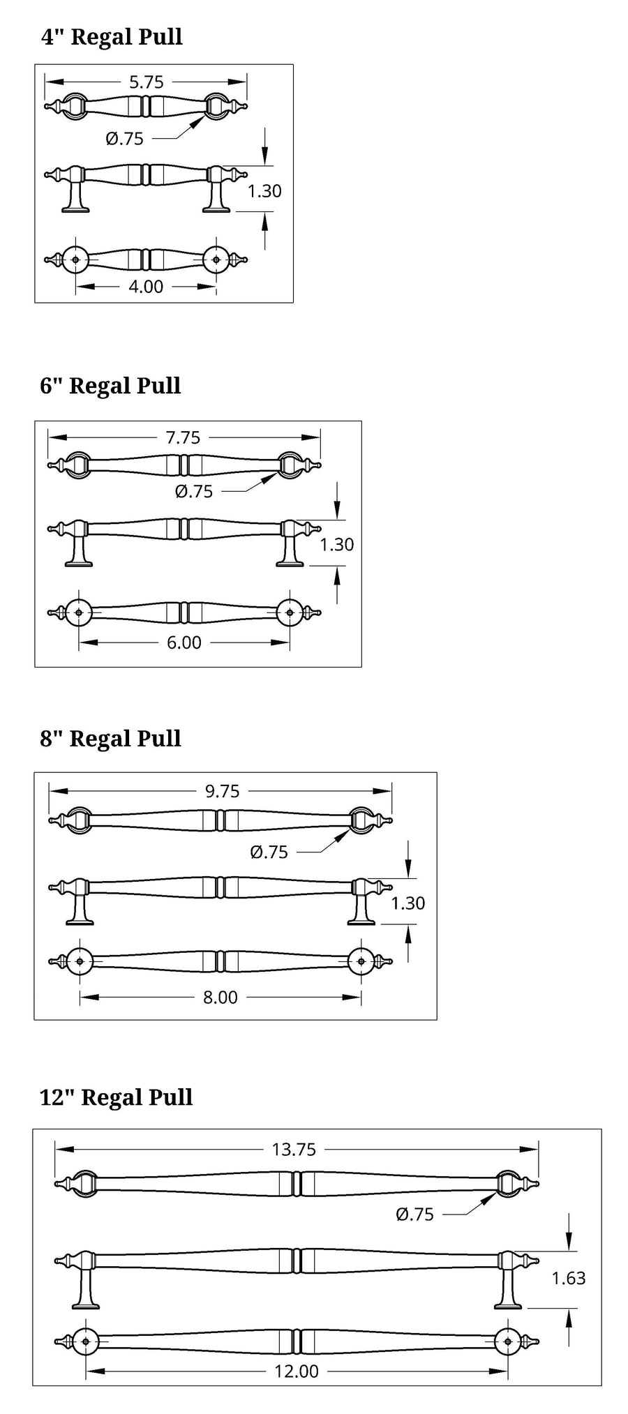 Regal Pull – TraditionHardware