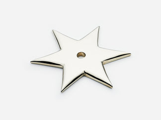 Star Backplate - 6 Point | Tradition Hardware