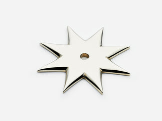 Star Backplate - 8 Point | Tradition Hardware