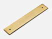 Rectangular Pull Backplate, 12" OC | Tradition Hardware