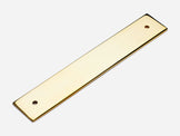 Rectangular Pull Backplate - 12" | Tradition Hardware