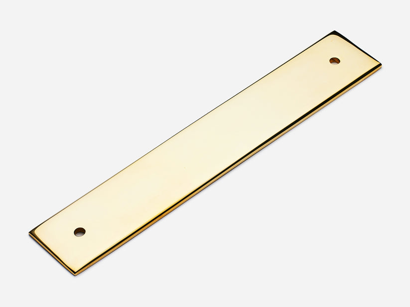 Rectangular Pull Backplate, 6" OC | Tradition Hardware