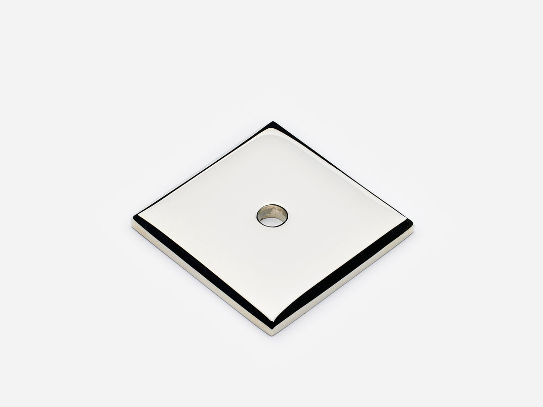 Square Backplate, 1.25" | Tradition Hardware