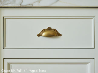 Grace Pull, 4" | Tradition Hardware